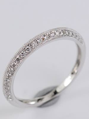 Wedding Ring with Knife Edge Design, RG-3580