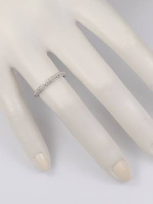 Wedding Ring with Knife Edge Design, RG-3580
